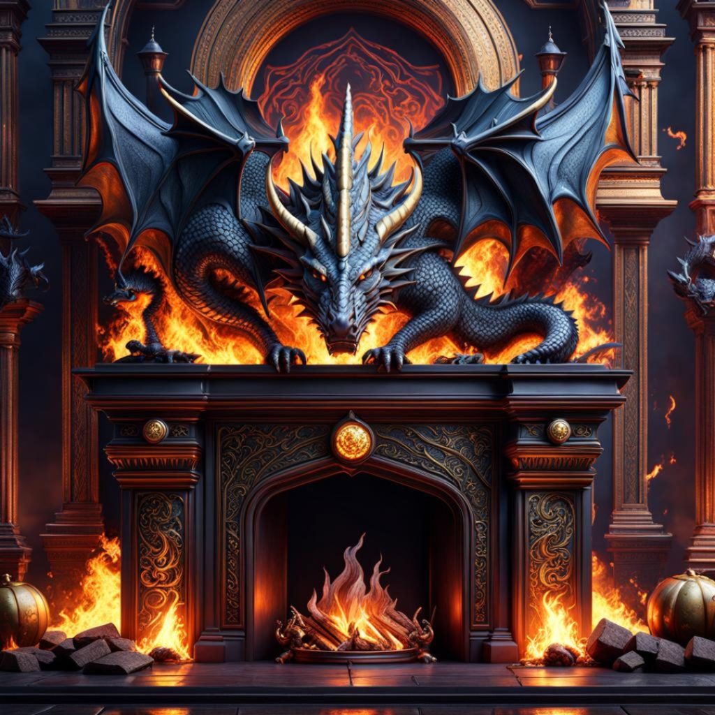 Dragon Fireplace: A Unique Addition to Your Home's Interior Design