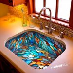 Spice Up Your Kitchen with Stained Glass Sinks - A Kaleidoscope of Color!