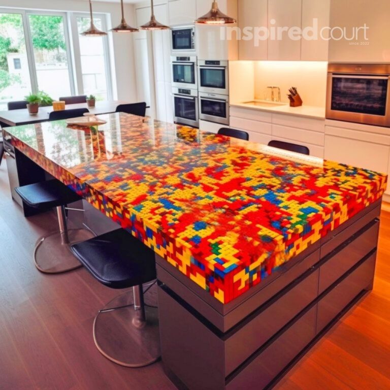 Lego Epoxy Countertop – An Innovative Approach to Kitchen Design