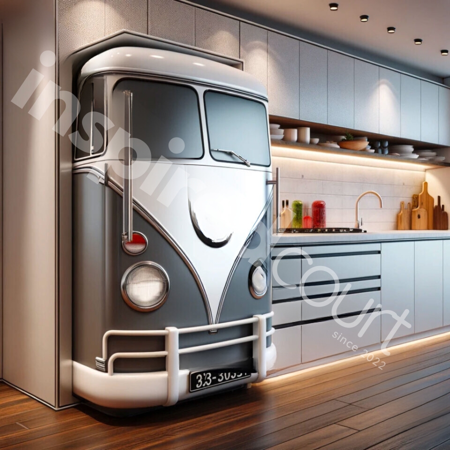 Volkswagen Bus Shaped Kitchen Appliances: A Retro Revival in Your Kitchen