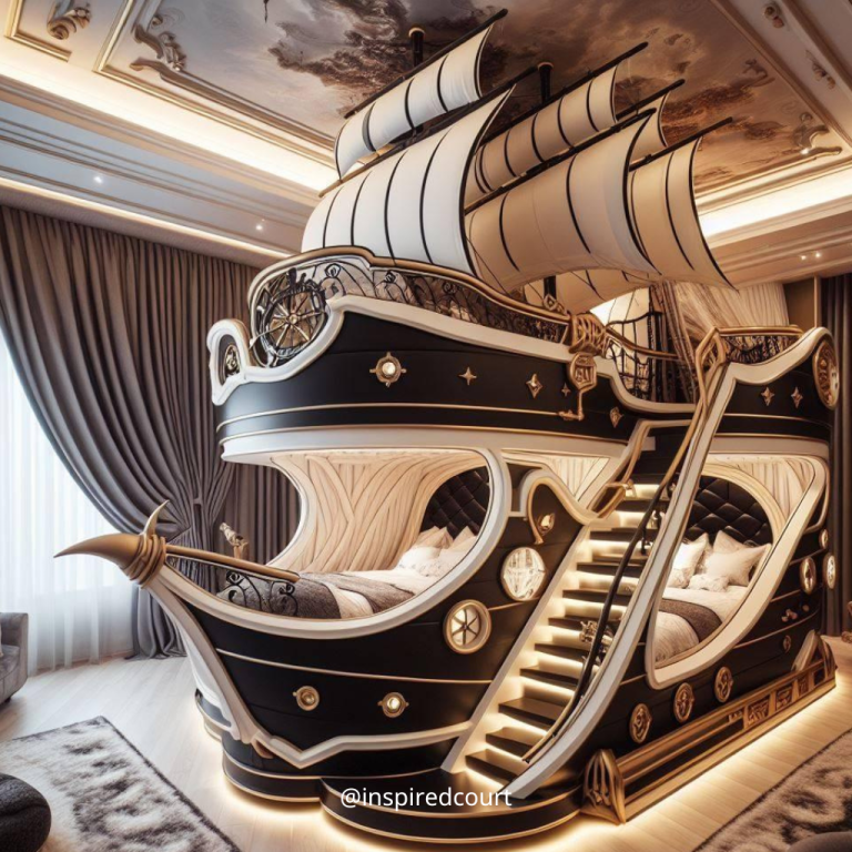 Pirate Ship Bunk Bed: Transform Your Child's Room into a World of Adventure