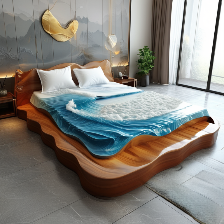 Wave Bed: The Perfect Fusion of Comfort and Modern Design