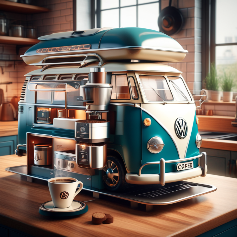 Kickstart Your Day with a Volkswagen Bus Coffee Maker: Serving Up Retro ...