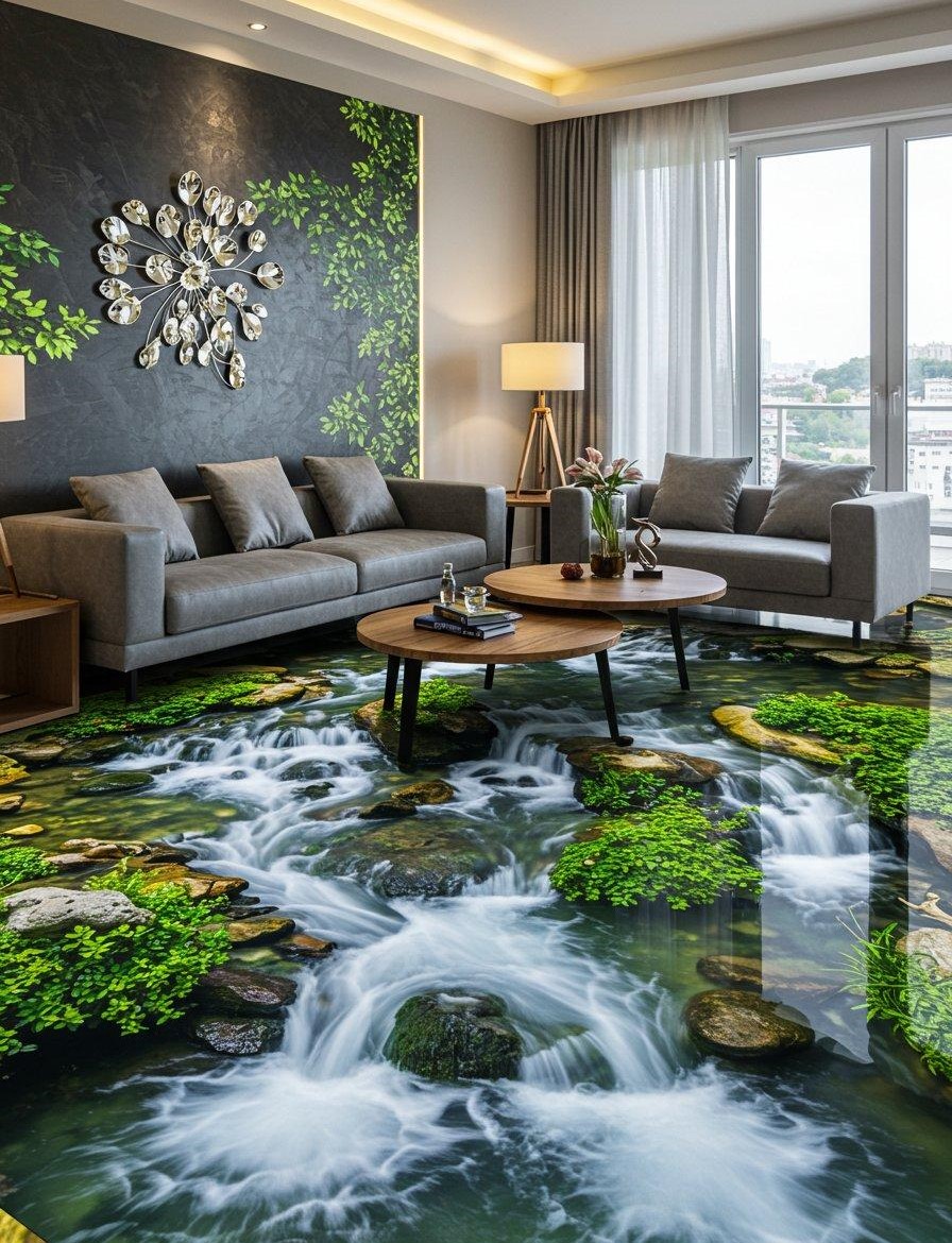 Active scene epoxy floor: Transform Your Space with Dynamic Themed Flooring