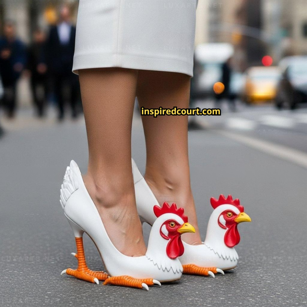 Chicken Heels: Strut in Farmyard Flair with Playful Style and Unmatched ...