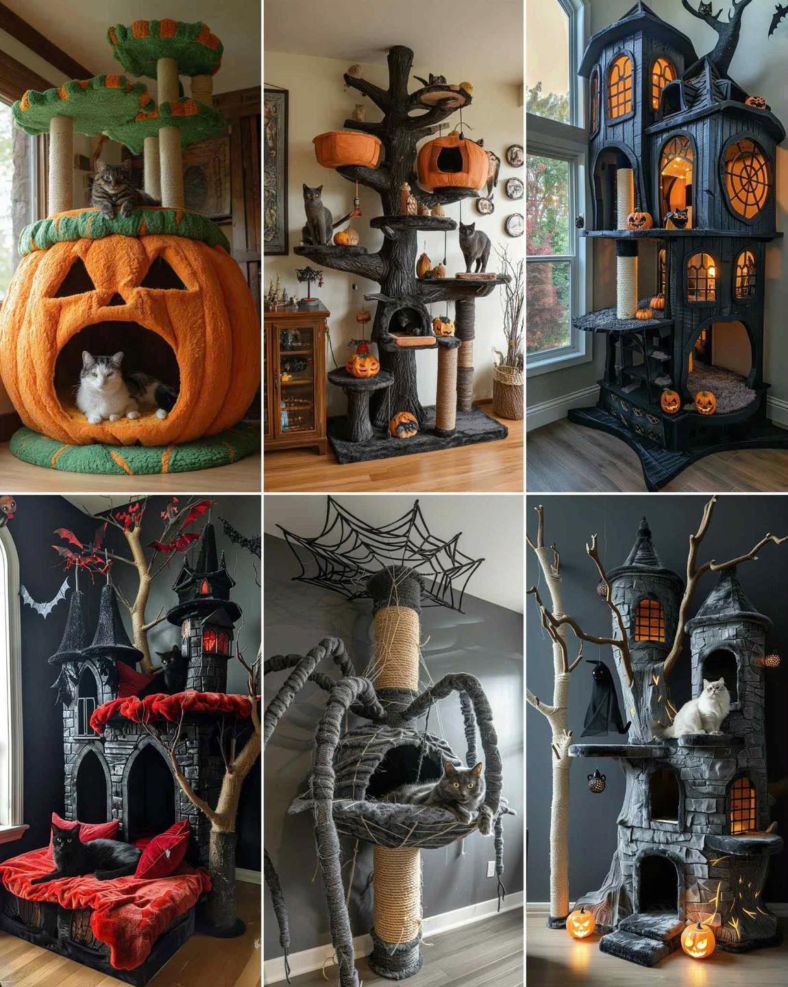 Gothic House Cat Playground: Transform Your Home with Elegant Feline ...